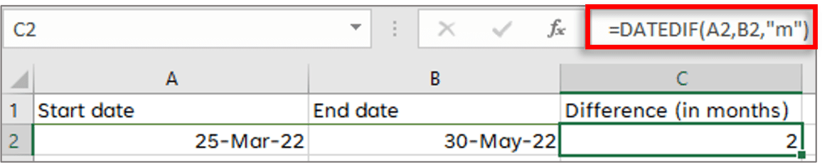 How To Calculate The Difference Between Two Dates In Excel Tech Galaxy