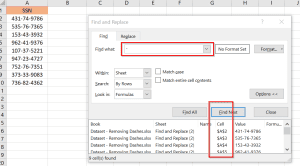 How to Remove Dashes in Excel? 5 Easy Ways!