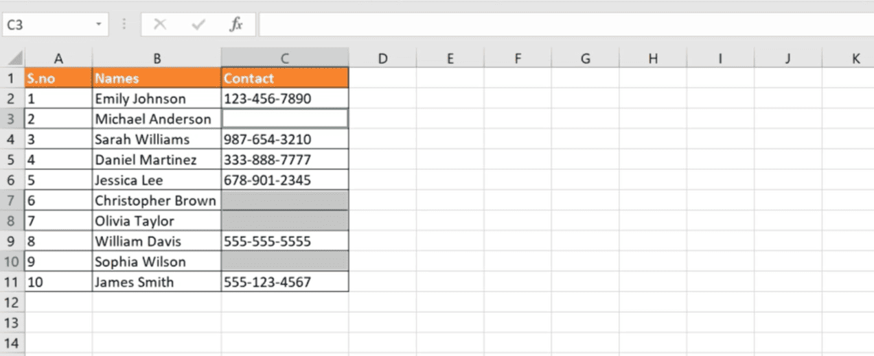 How To Highlight Blank Cells in Excel (4 Easy Ways)