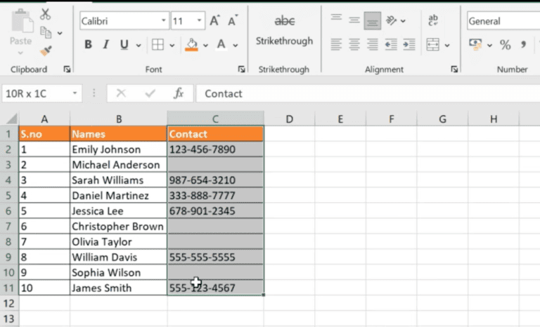 How To Highlight Blank Cells in Excel (4 Easy Ways)